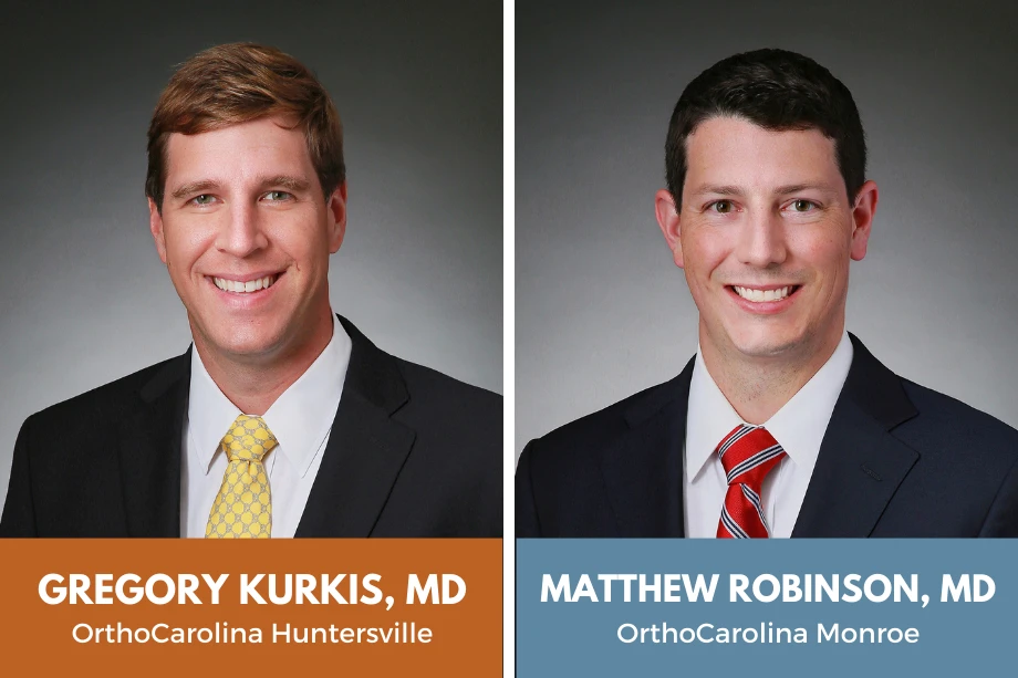 Introducing 2 New Hip & Knee Surgeons | OrthoCarolina